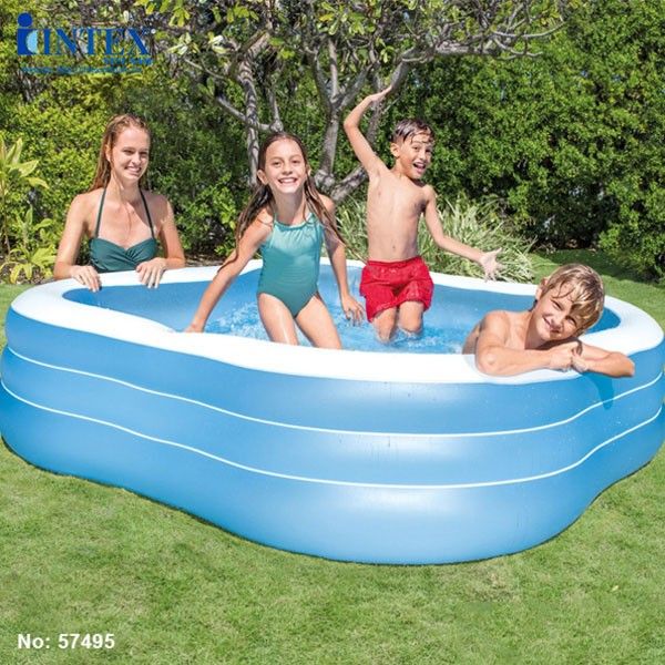 Bể bơi phao hình vuông INTEX 57495 (229*229cm)